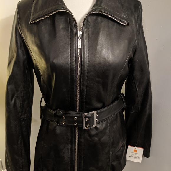 Wilsons Leather | Jackets & Coats | Wilsons 0 Black Leather Jacket Nwt ...